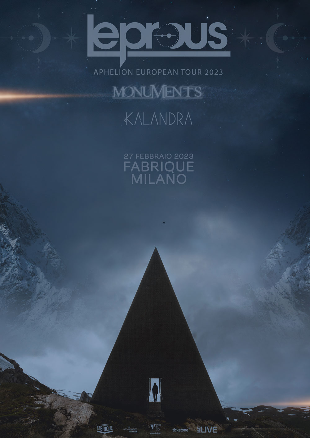 LEPROUS Aphelion European Tour 2023 - Vertigo Concerti LEPROUS Aphelion European Tour 2023 - Vertigo Concerti