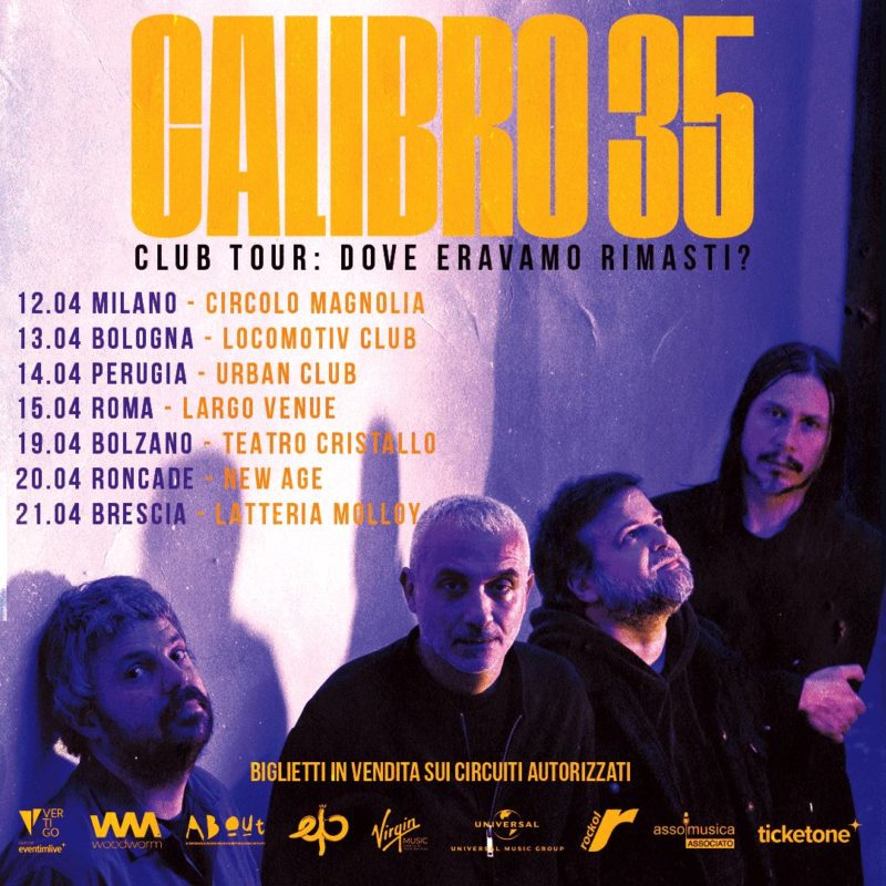 CALIBRO 35: annunciano un nuovo tour nei club - Vertigo Concerti