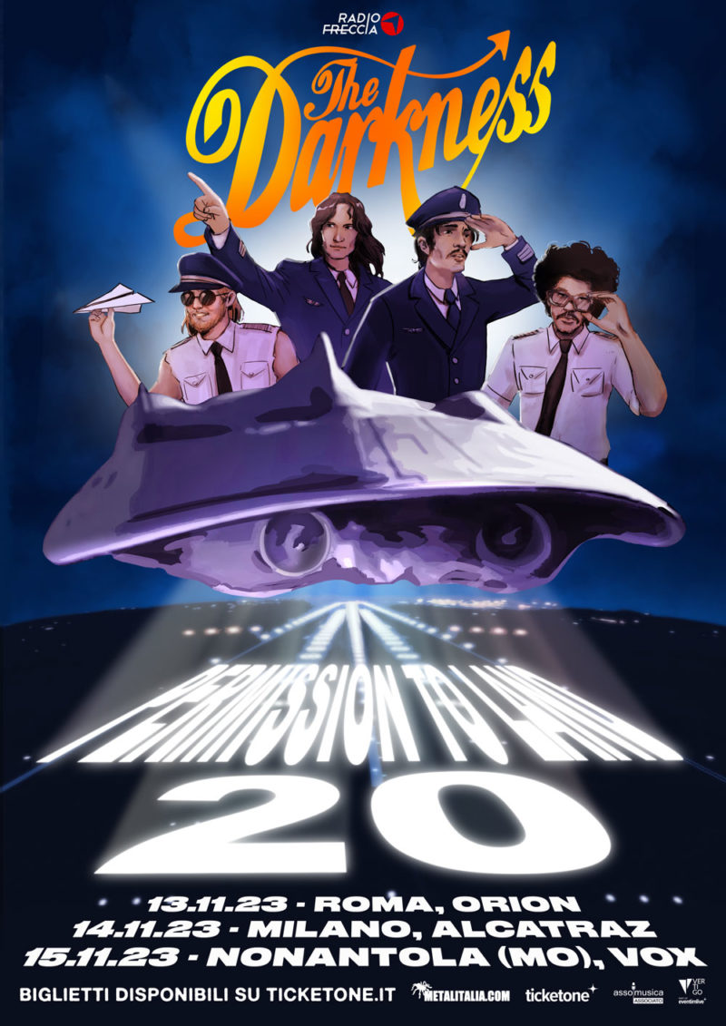 THE DARKNESS Tour 2023 - Vertigo Concerti