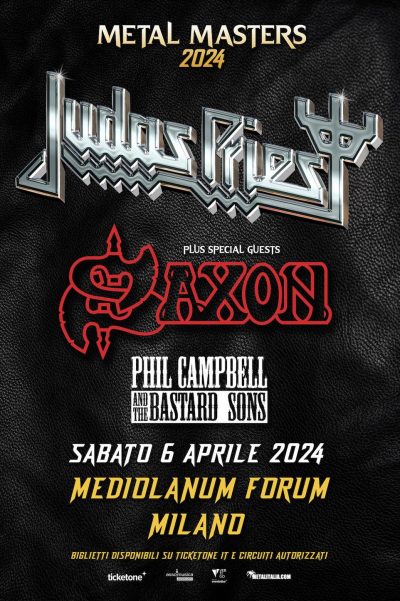 Judas Priest Tour 2024 - Vertigo Concerti