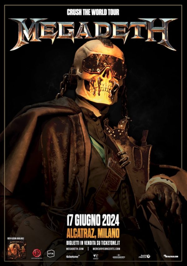 Megadeth Tour 2024 - Vertigo Concerti
